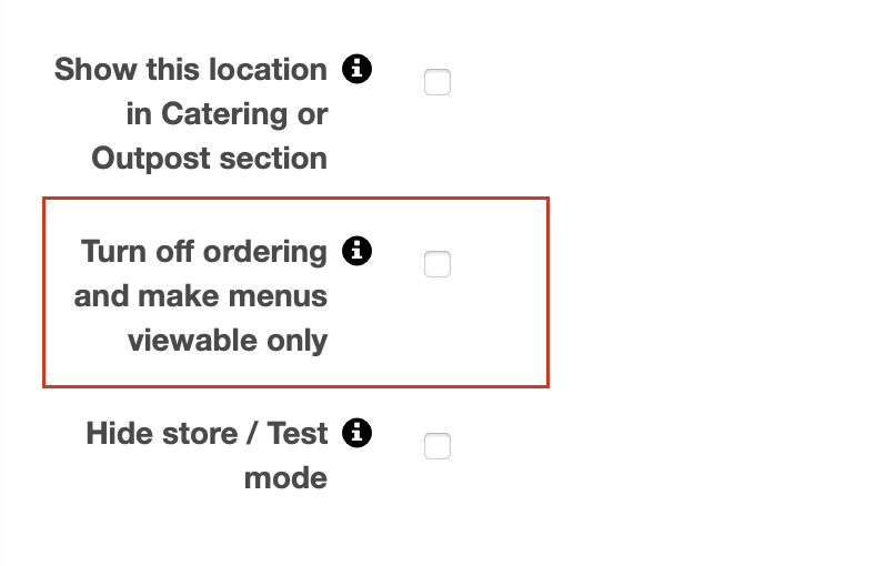 View-Only Menus – Incentivio