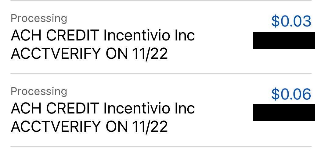 ACH Money Movement Onboarding - Merchant Accounts – Incentivio