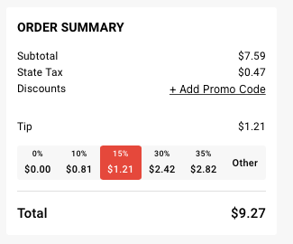 Tip Options – Incentivio