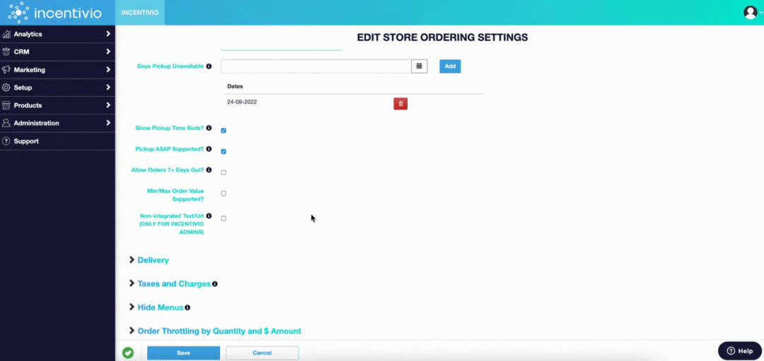7 Days Ordering Incentivio